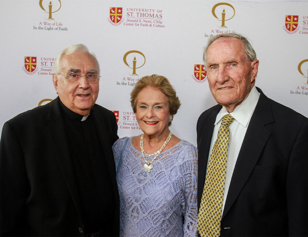 Mr. George W. Strake, Jr., former member of the University of St ...