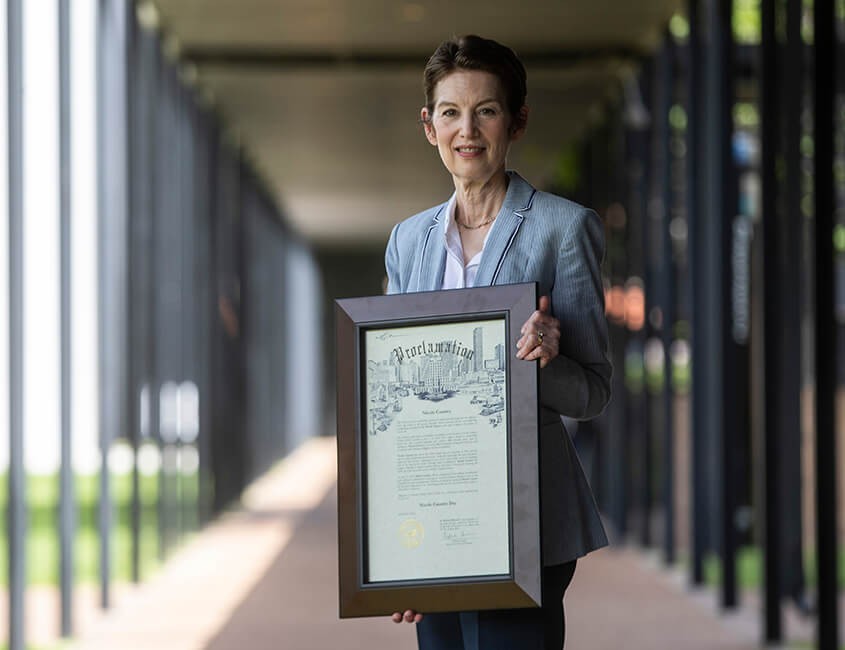 Mayor Proclaims July 13 as Casarez Day for Crime Lab Turnaro