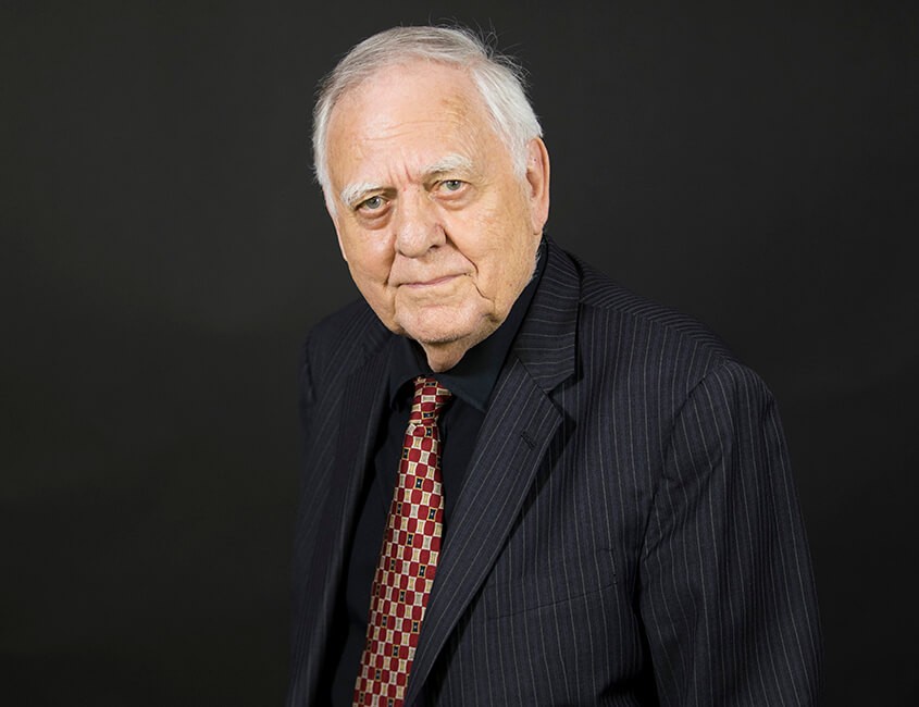 Prof. Charles Krohn Embraces Pandemic Online Teaching at 91