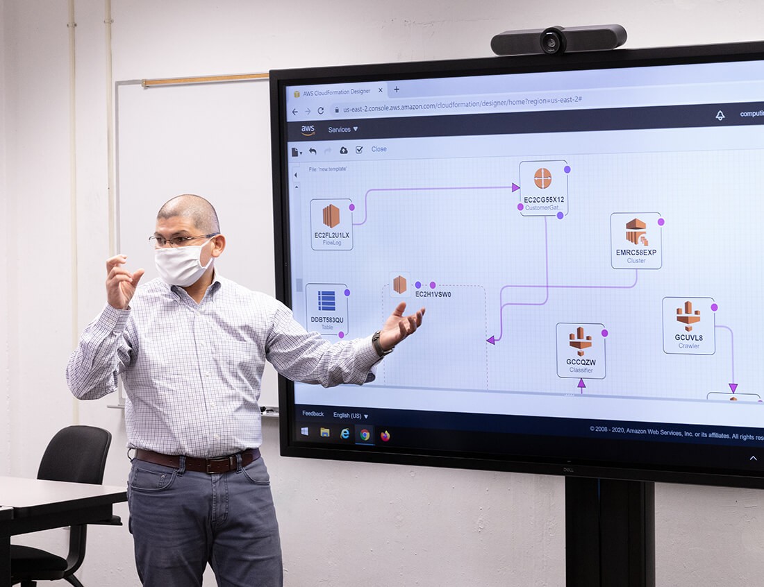 Computer Science Professor Leverages AWS Cloud Technologies