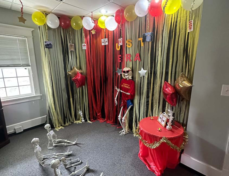 Homecoming Decorating Contest further enlivened campus
