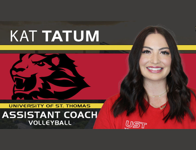 UST Volleyball names Kat Tatum as assistant coach