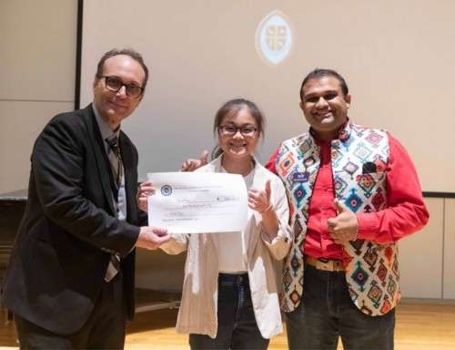 UST Students Take 1st, 2nd & 3rd at Entrepreneur Pitch Fest