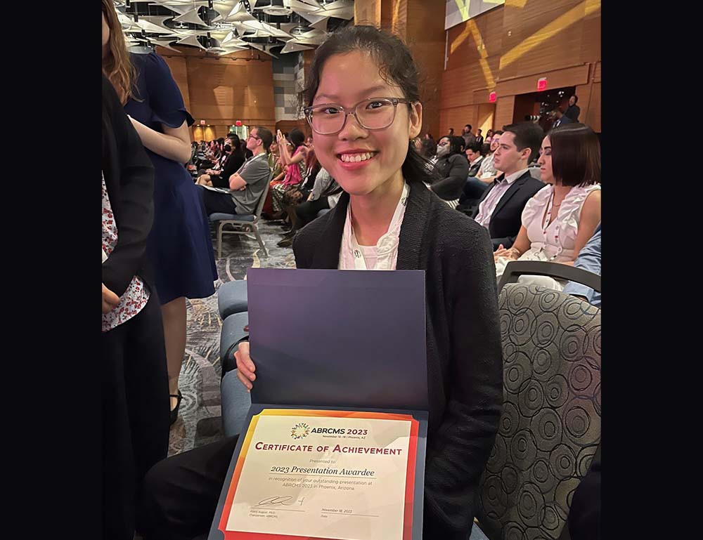 11 UST Students present 6 Research Posters at ABRCMS 2023