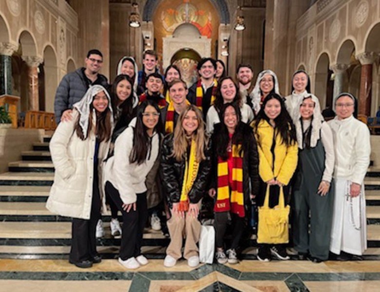 UST's Celt for Life Join 2023 March for Life Rally