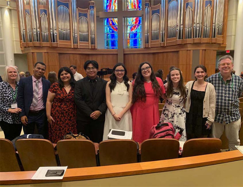 UST Music Majors succeed in regional collegiate singing