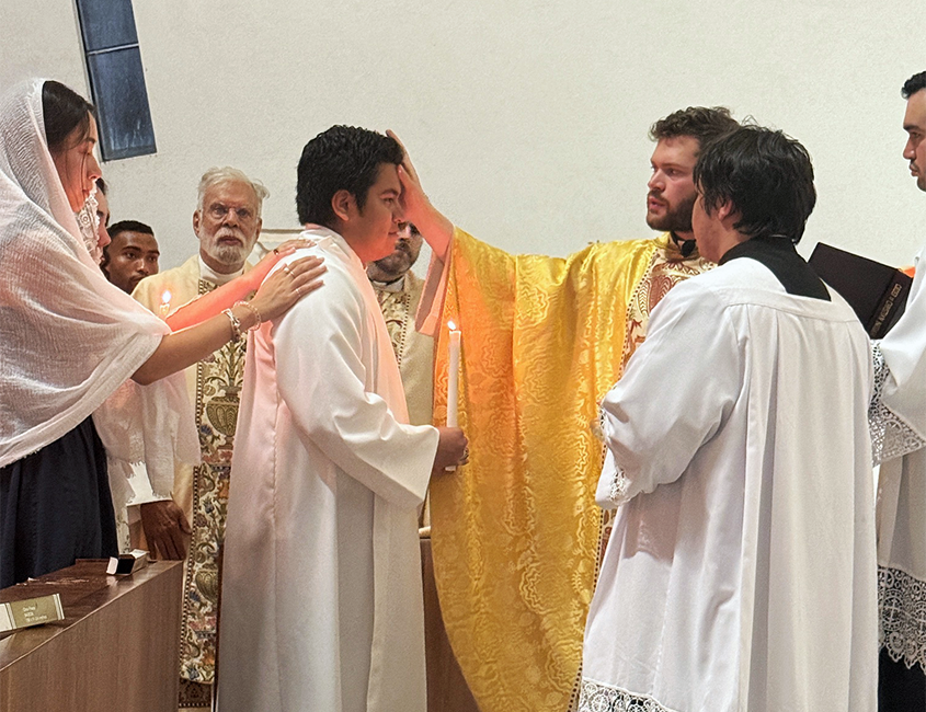 Curiosity, Openness Leads UST Student to Catholic Church