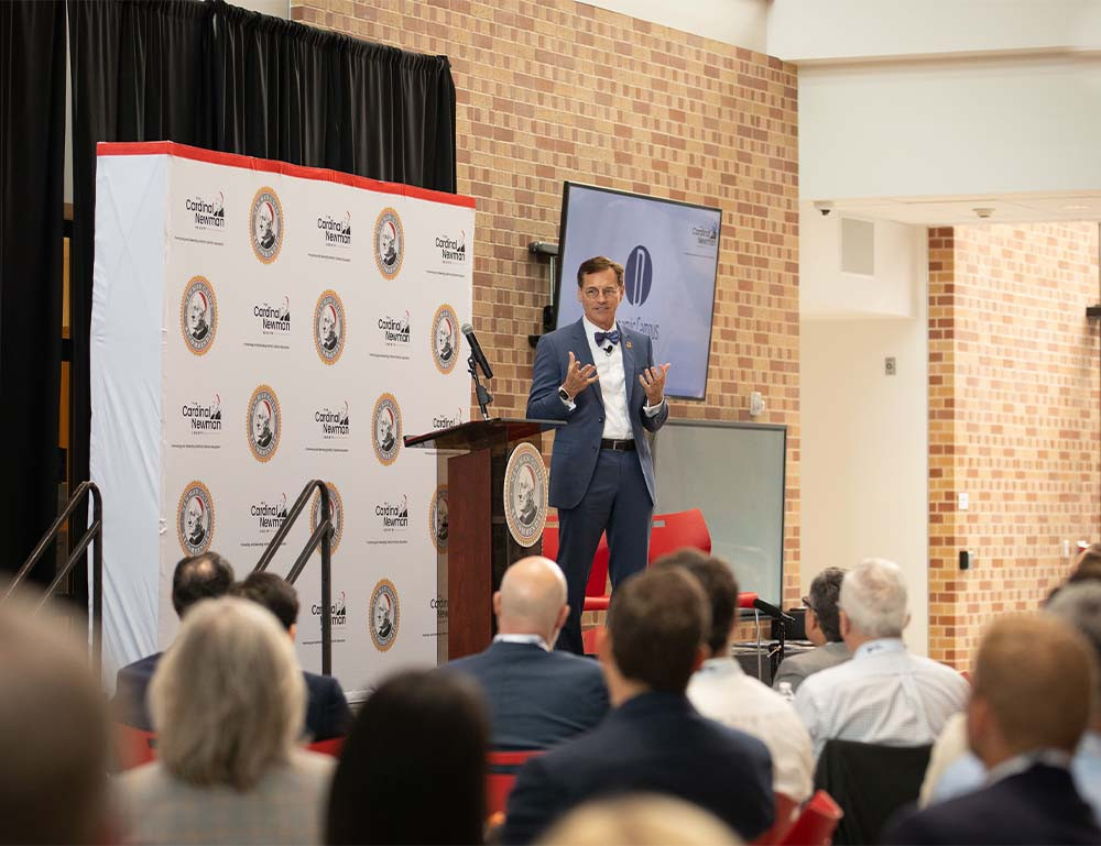 UST-Houston host Newman Guide College Leaders Summit