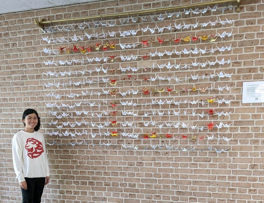 STEAM Lab Art Installation in Doherty Library