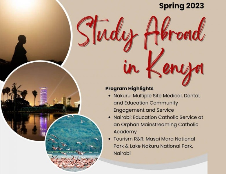 UST Students Go on Two-Week Mission Trip to Kenya