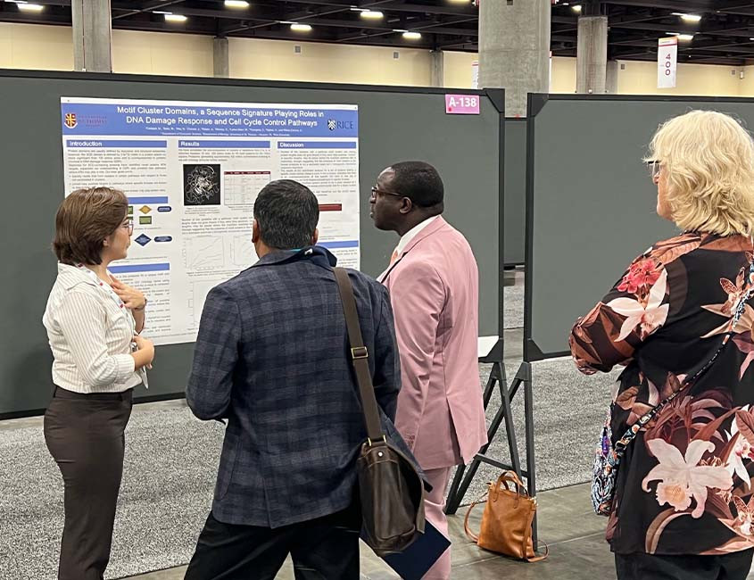 11 UST students present 6 research posters at ABRCMS2