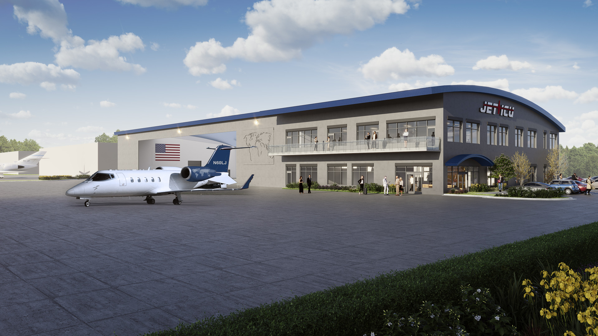 Jet ICU breaks ground on new hangar and office complex at TPA