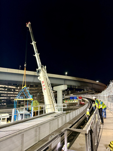 New Blue shuttles arrive at TPA’s Airside A
