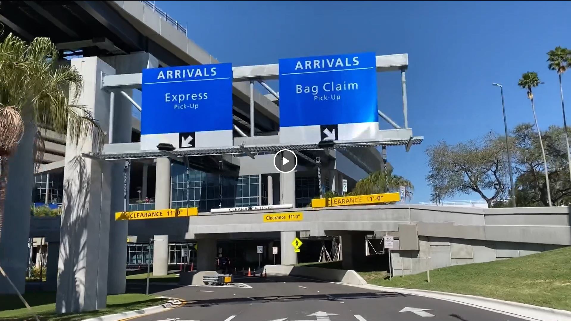 Travelers rave about TPA’s new Blue Express Curbsides