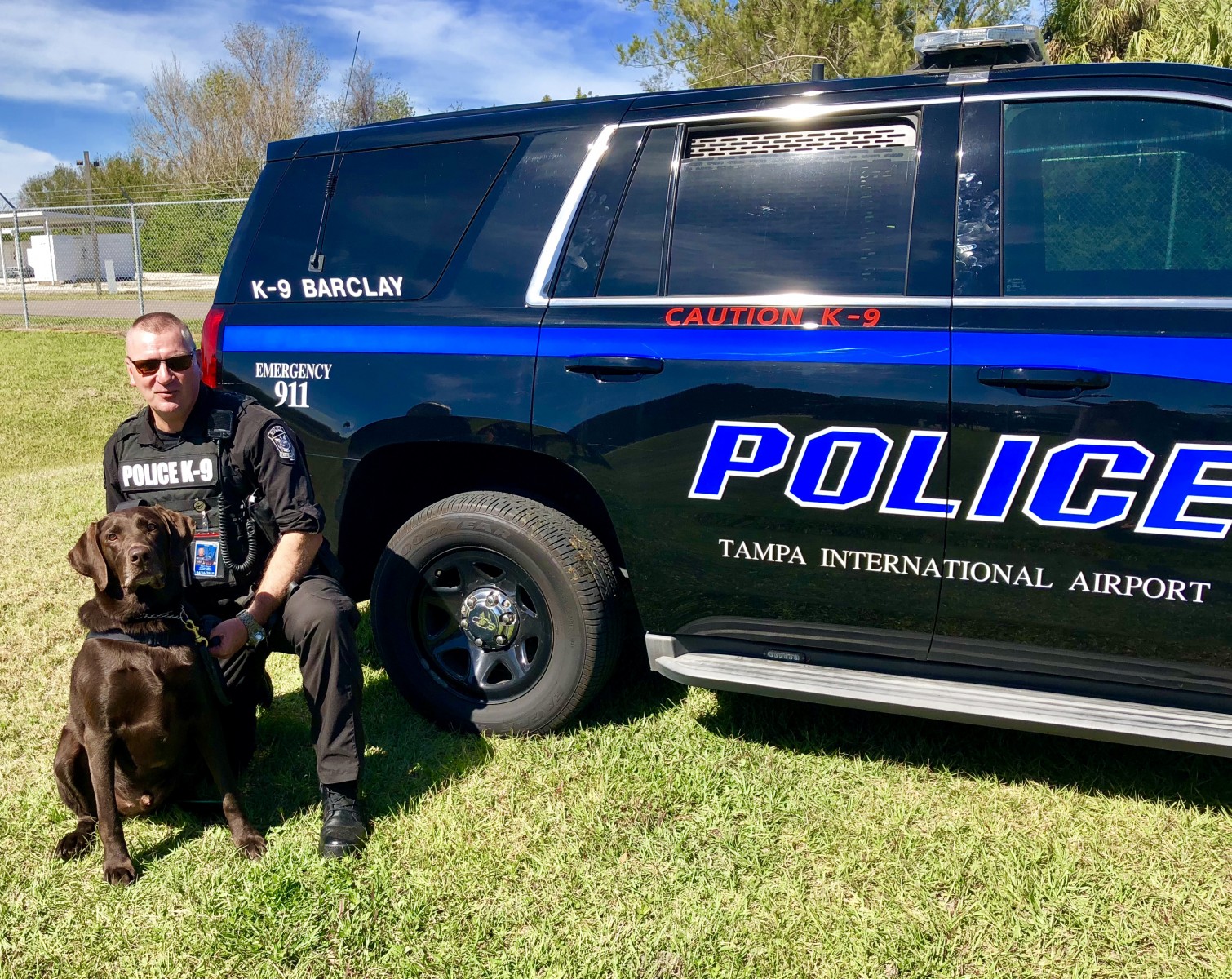 Frontline Faces: Officer Preyer and K9 Barclay