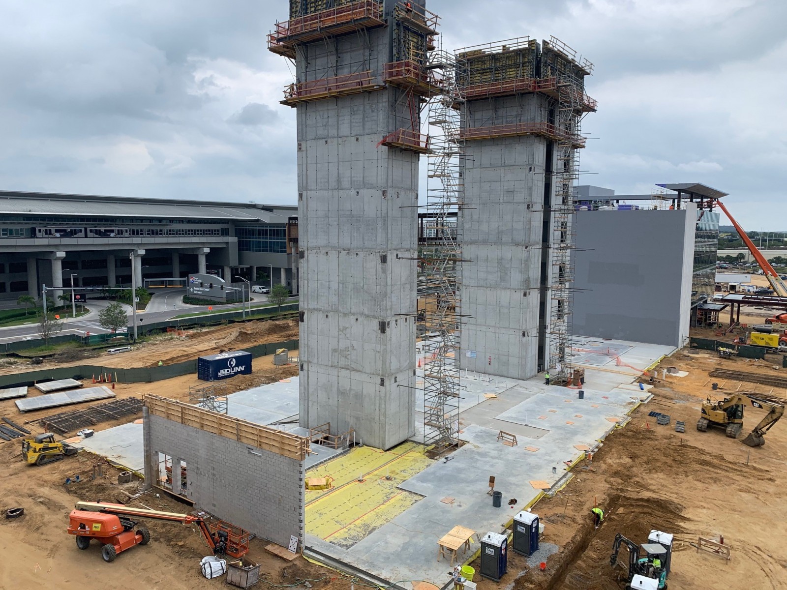SkyCenter One garage tops out - and other construction updates