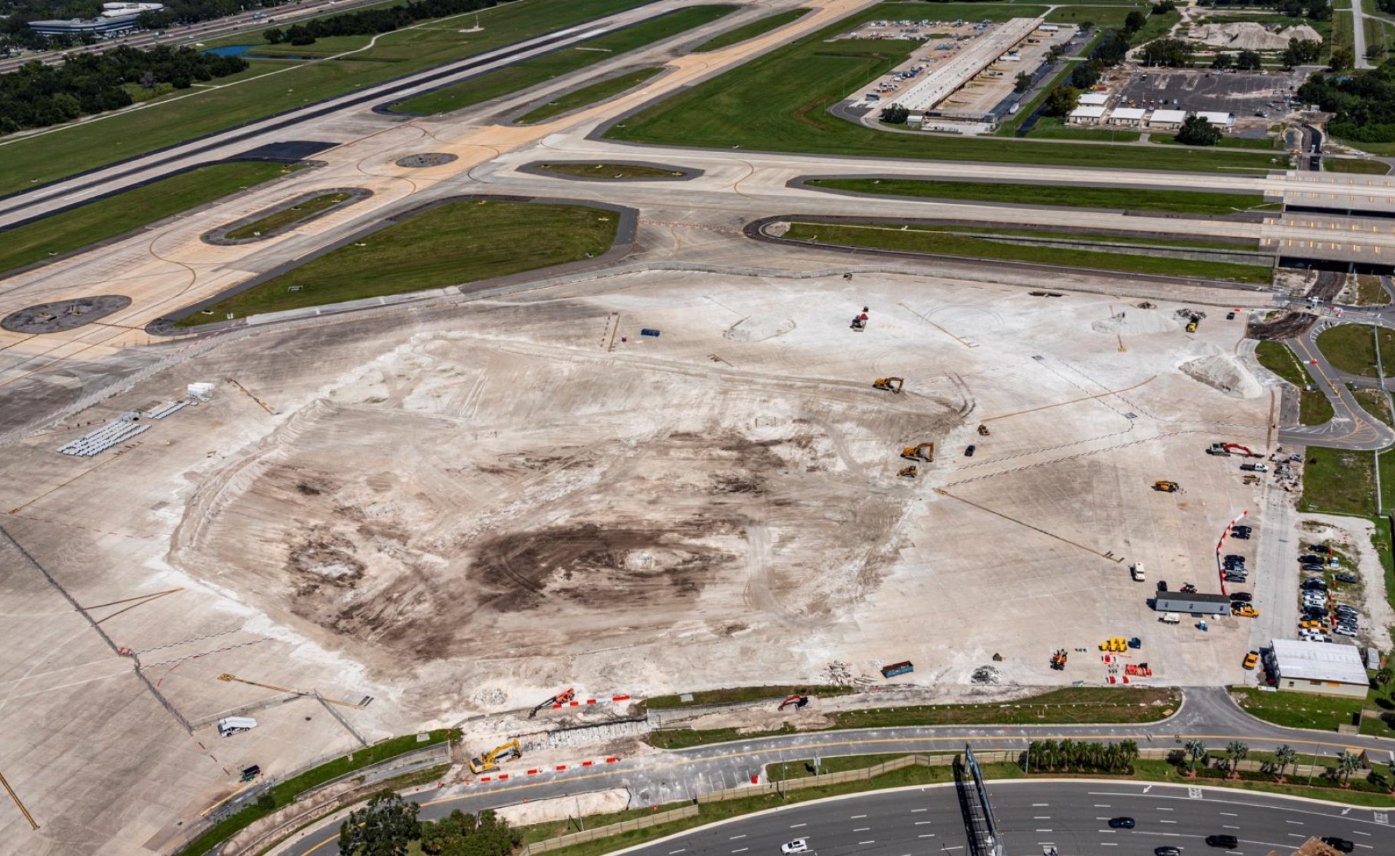 Work ramps up on TPA's Airside D