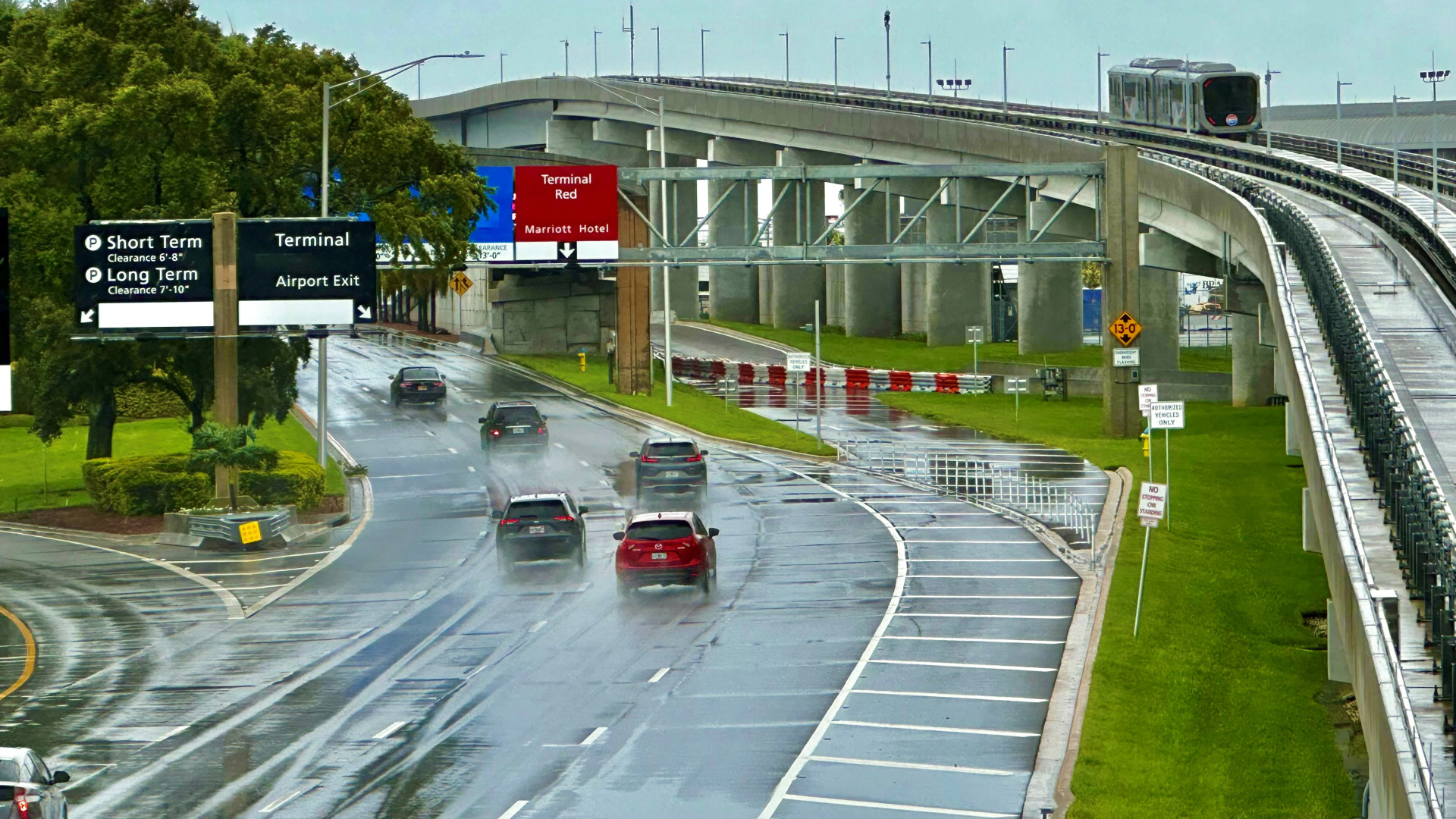 TPA remained open to serve passengers during Hurricane Debby