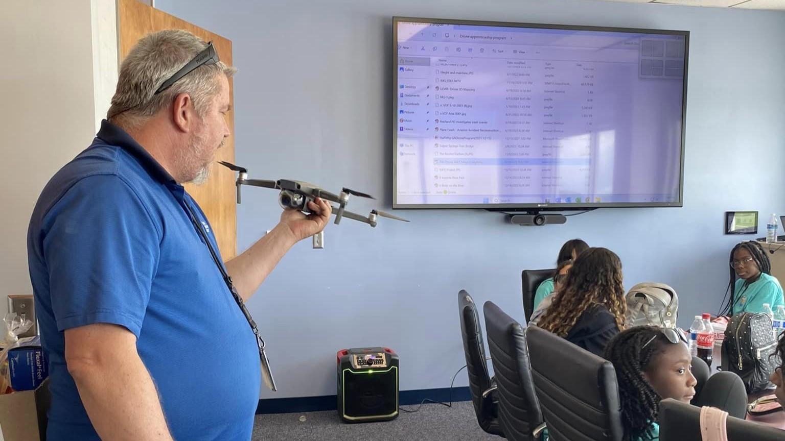 Local girls visit TPA to learn about careers in aviation