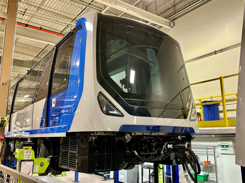 New shuttle cars for Airsides A and C rolling along