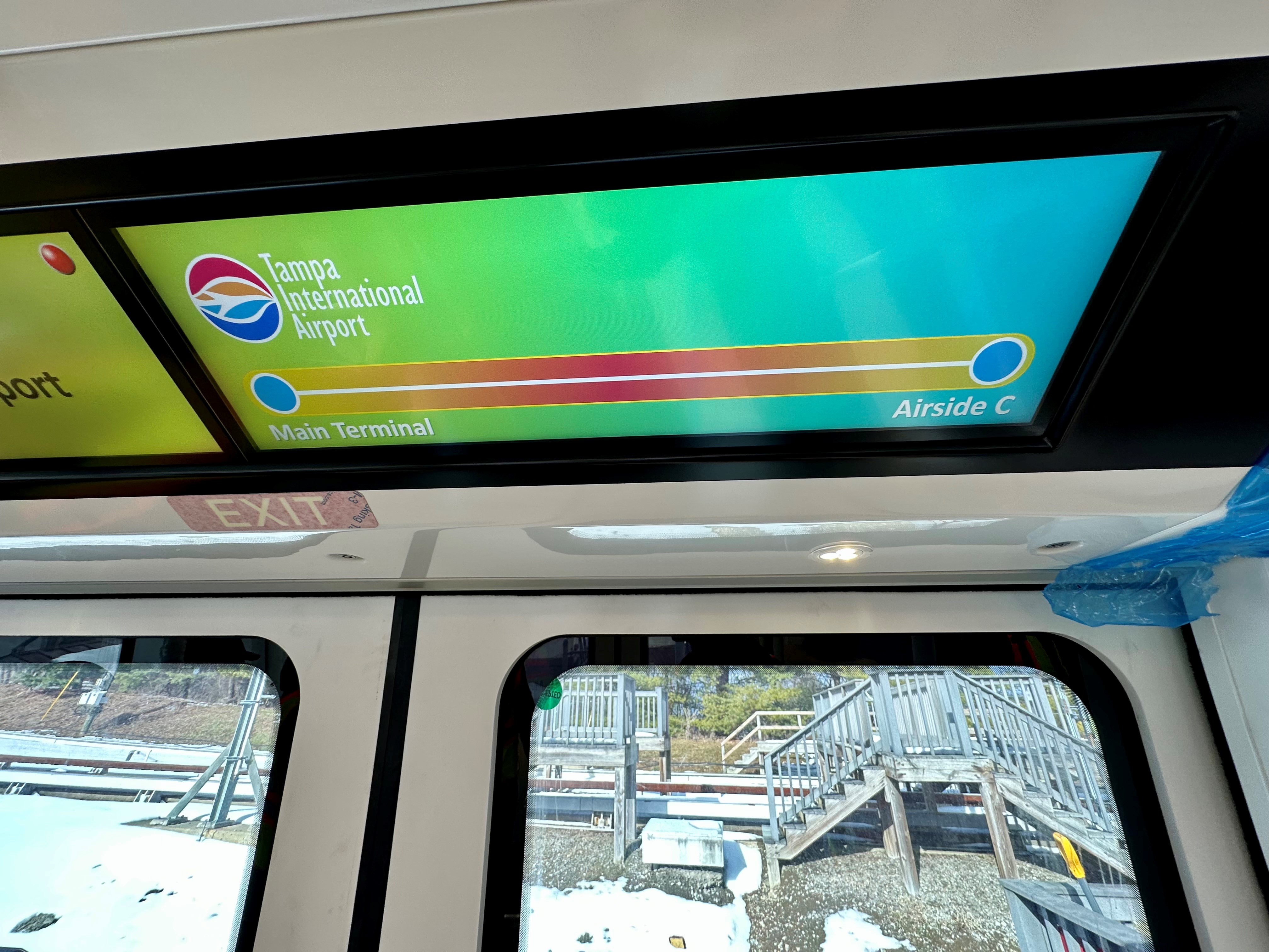 New shuttle cars for Airsides A and C rolling along