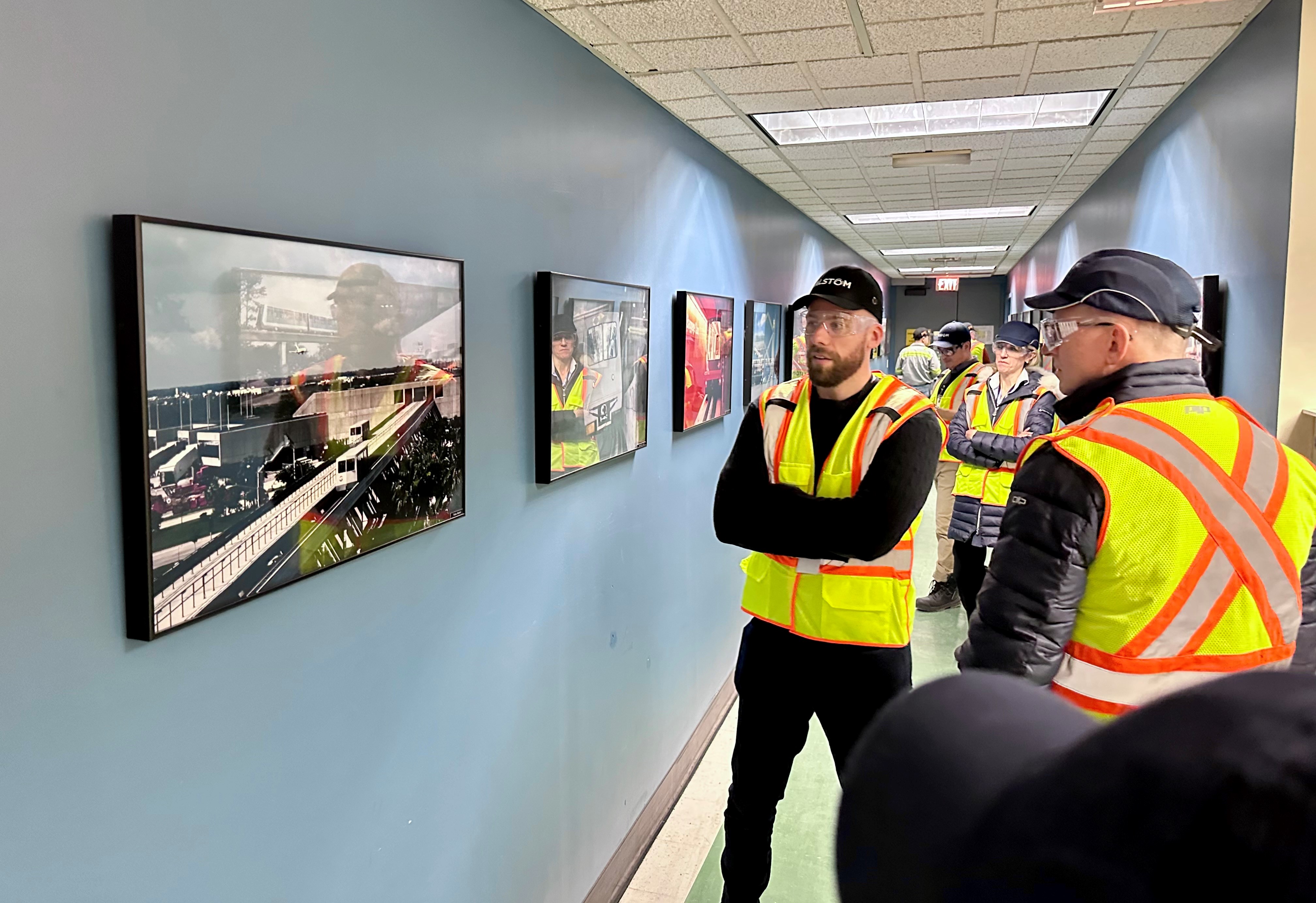 New shuttle cars for Airsides A and C rolling along