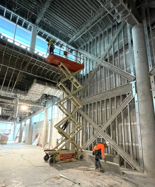 Security checkpoint project continues to grow at Airsides A and E