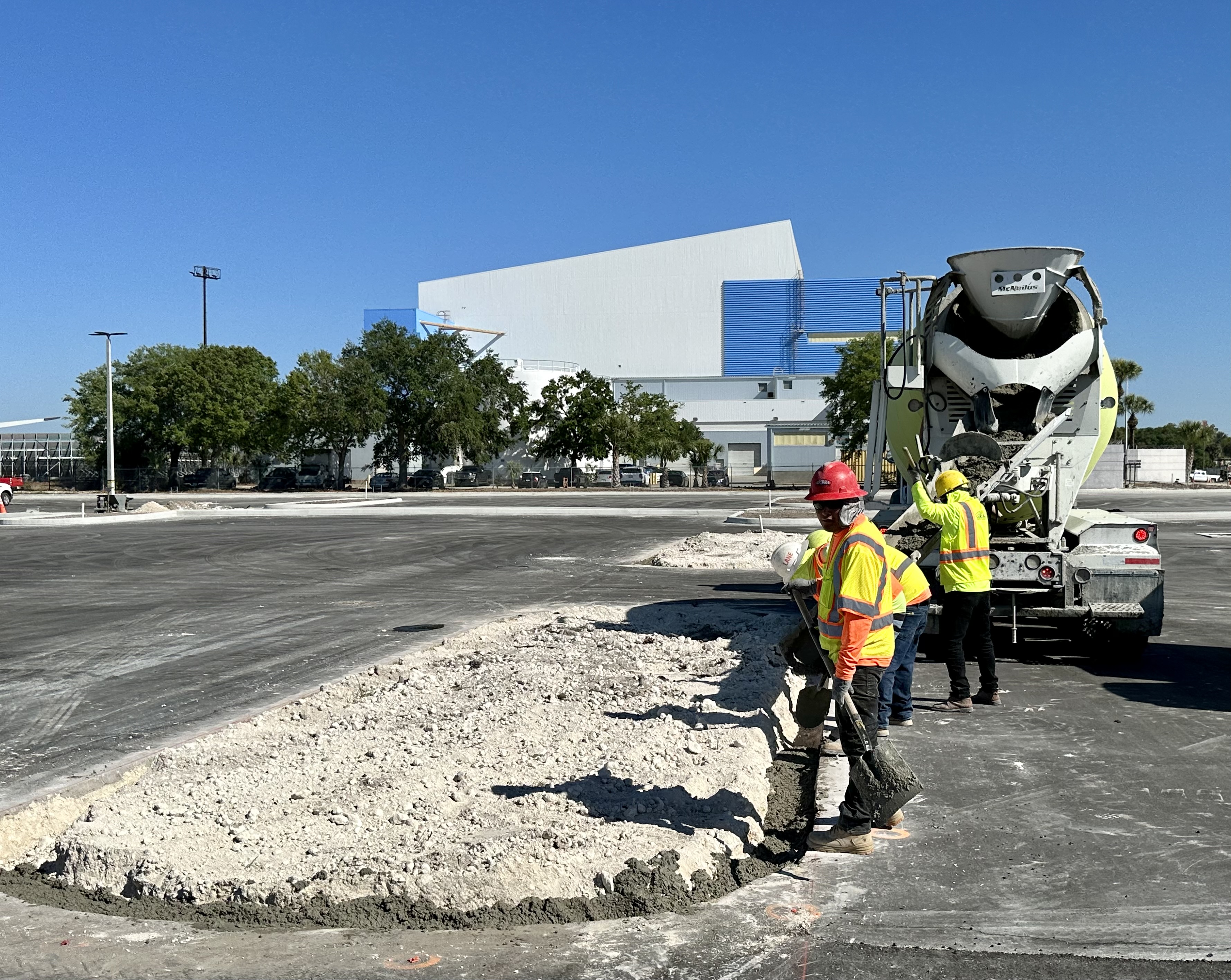 New UPS sorting facility at TPA begins to take shape