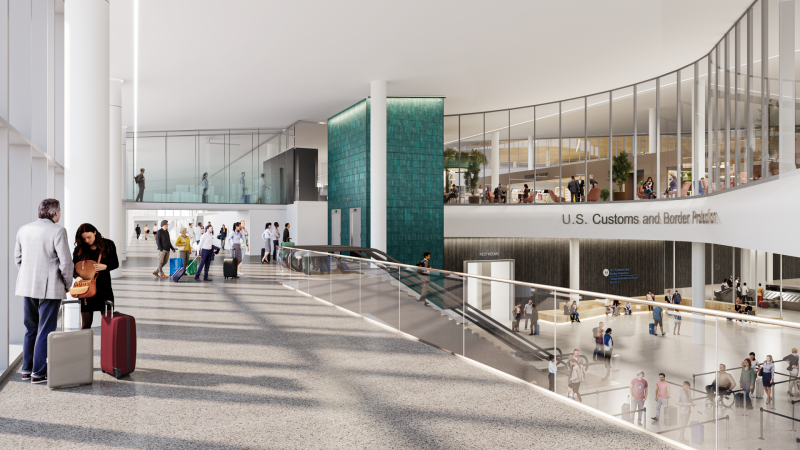 TPA shows new renderings of Airside D exterior and interior