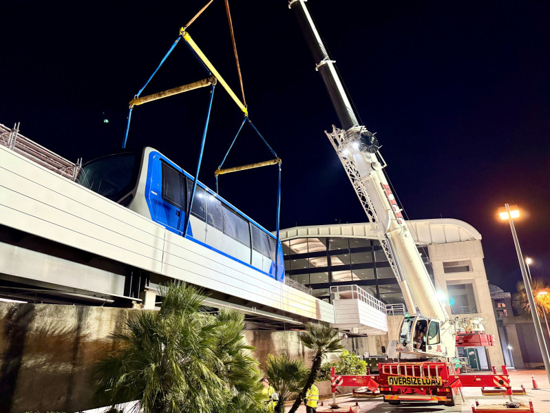 New Blue shuttles arrive at TPA’s Airside A