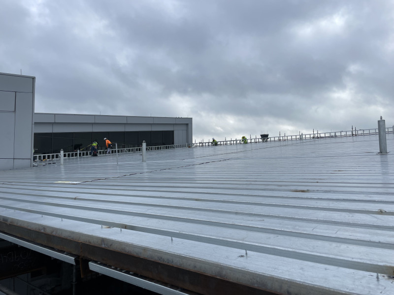 Security screening checkpoint expansion building up at TPA