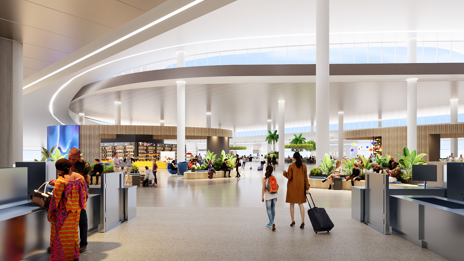 TPA releases new, full-color renderings of Airside D TPA releases new, full-color renderings of Airside D