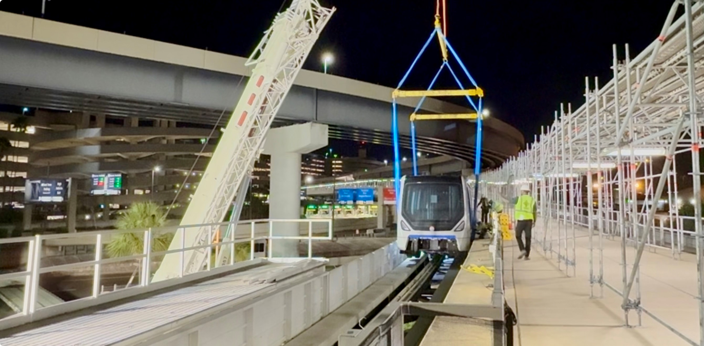 New Blue shuttles arrive at TPA’s Airside A