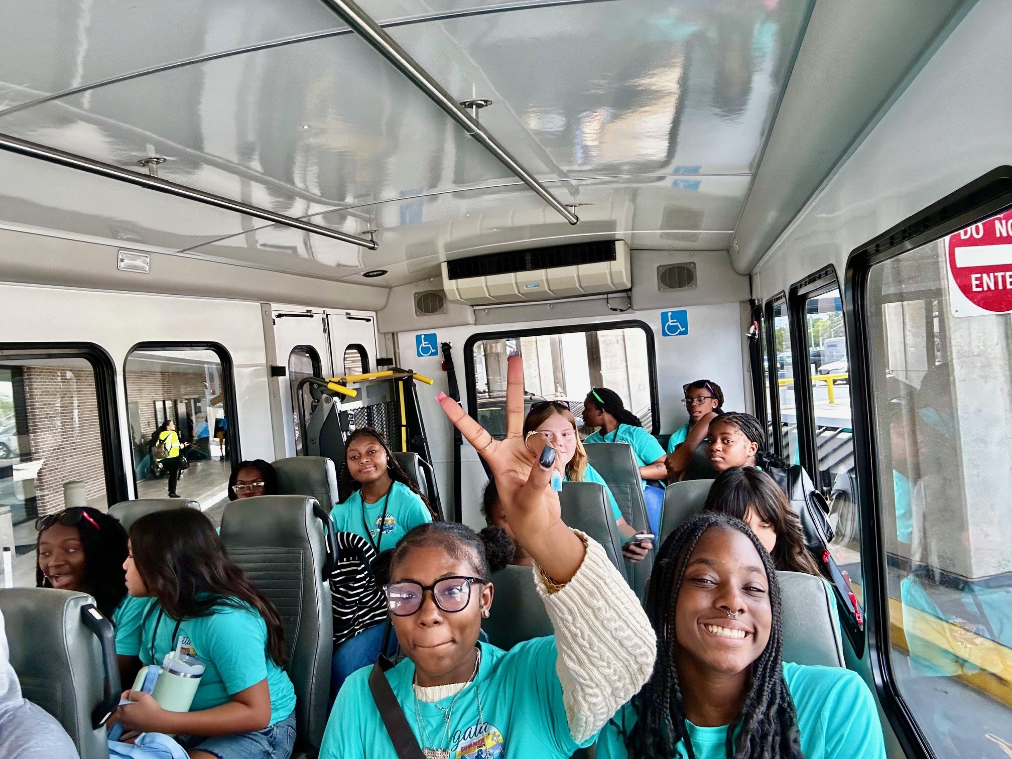 Local girls visit TPA to learn about careers in aviation