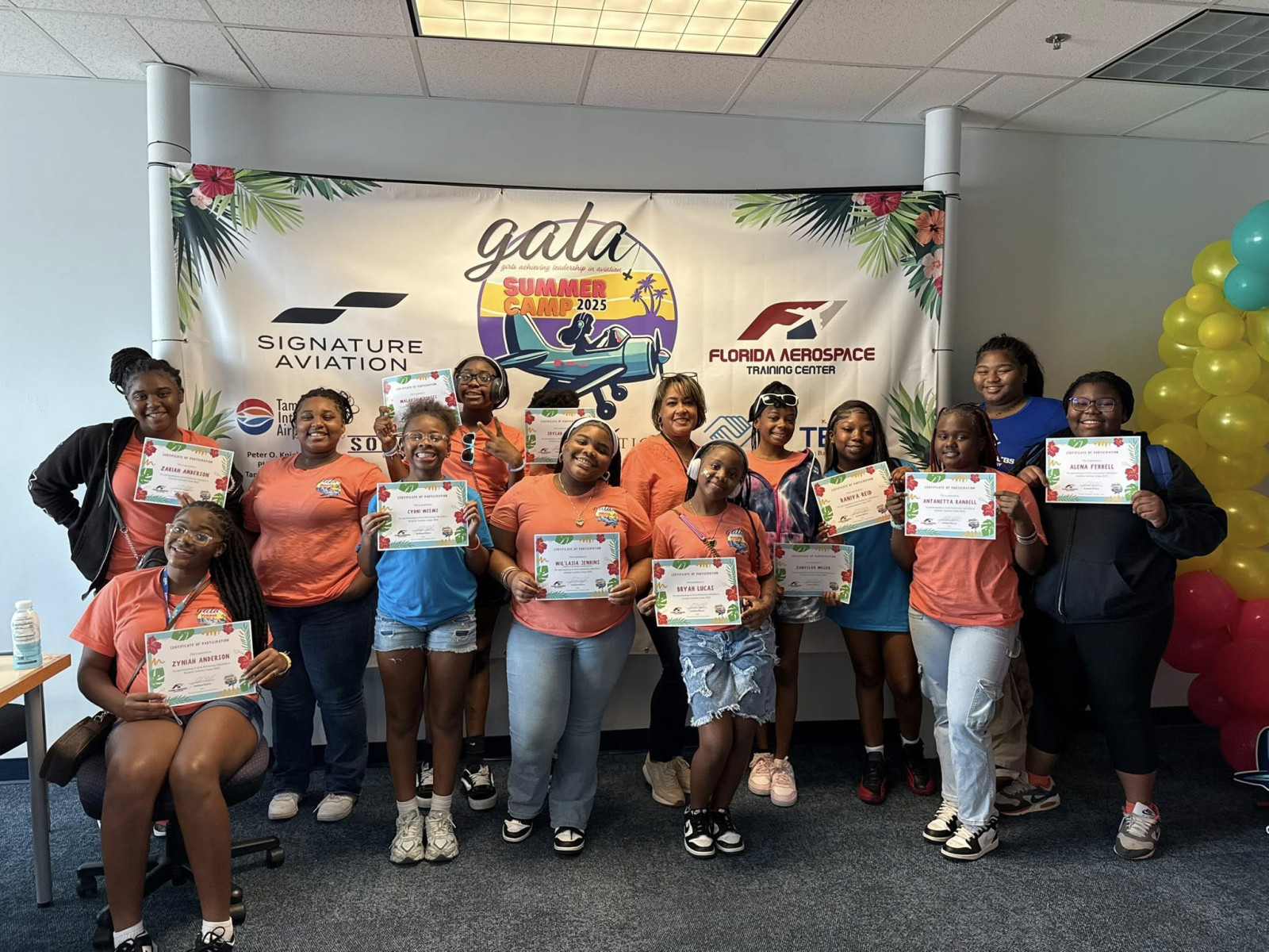 TPA hosts second annual GALA Summer Camp exposing teen girls to careers ...