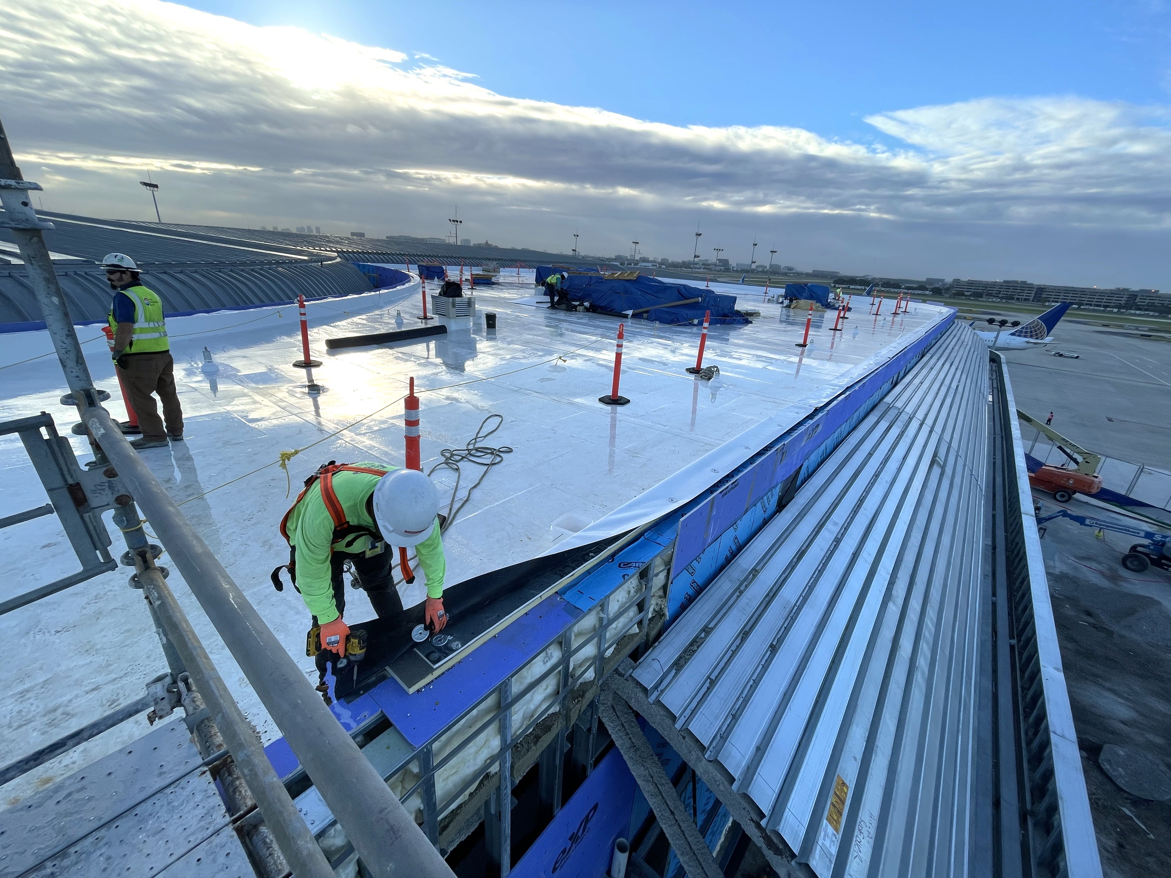 Security checkpoint project continues to grow at Airsides A and E