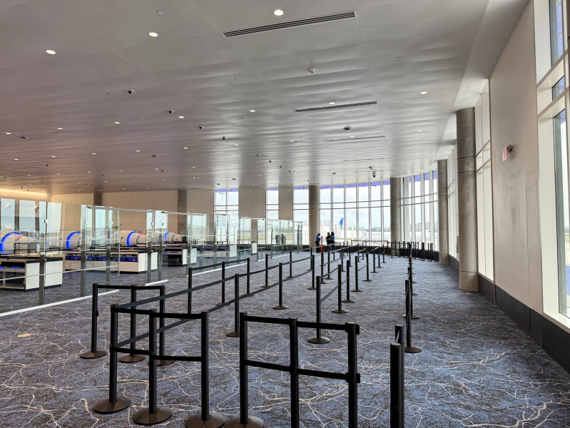 TPA unveils expanded Airside A security screening checkpoint