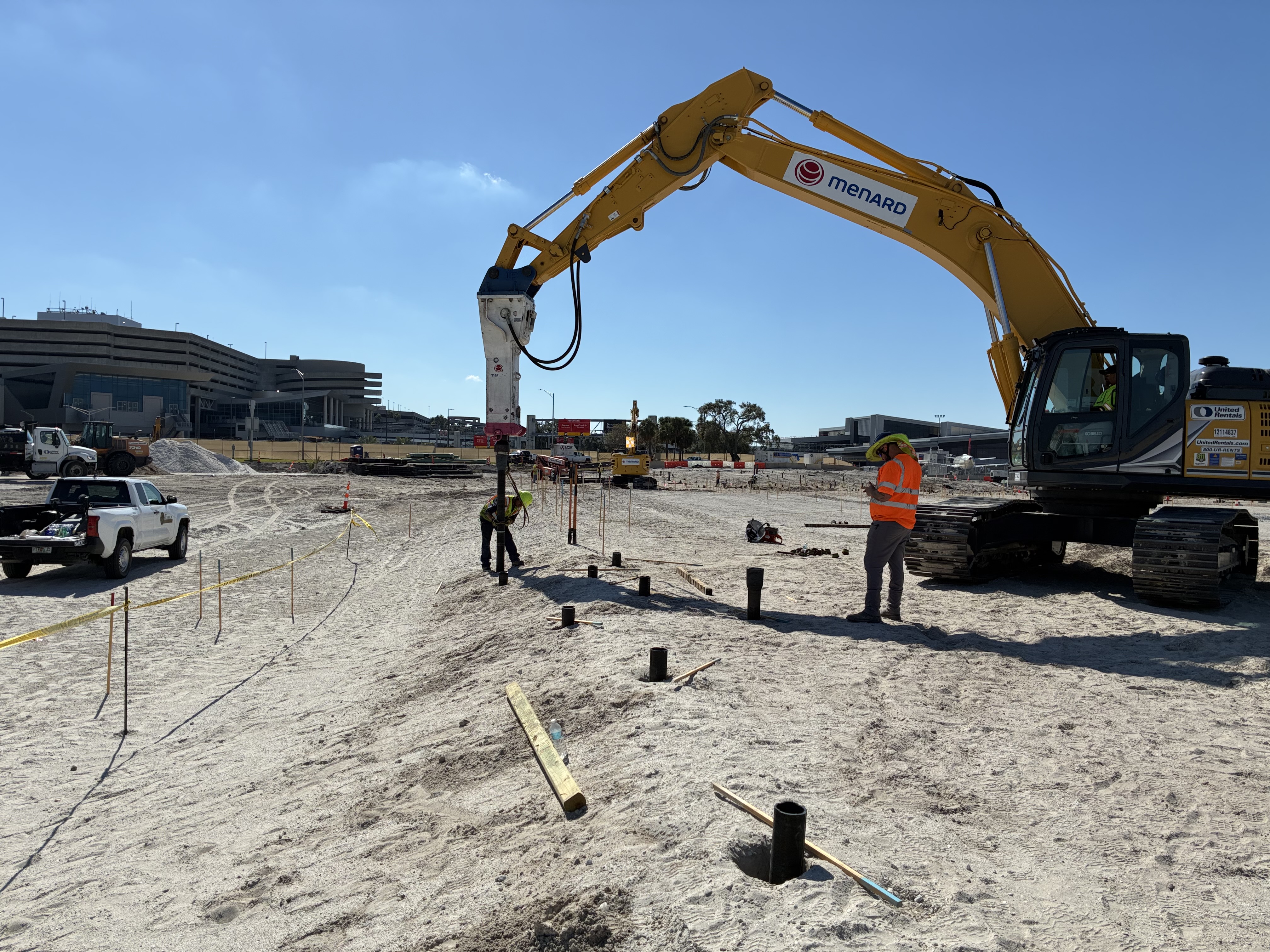 TPA’s Airside D prepares critical foundations work