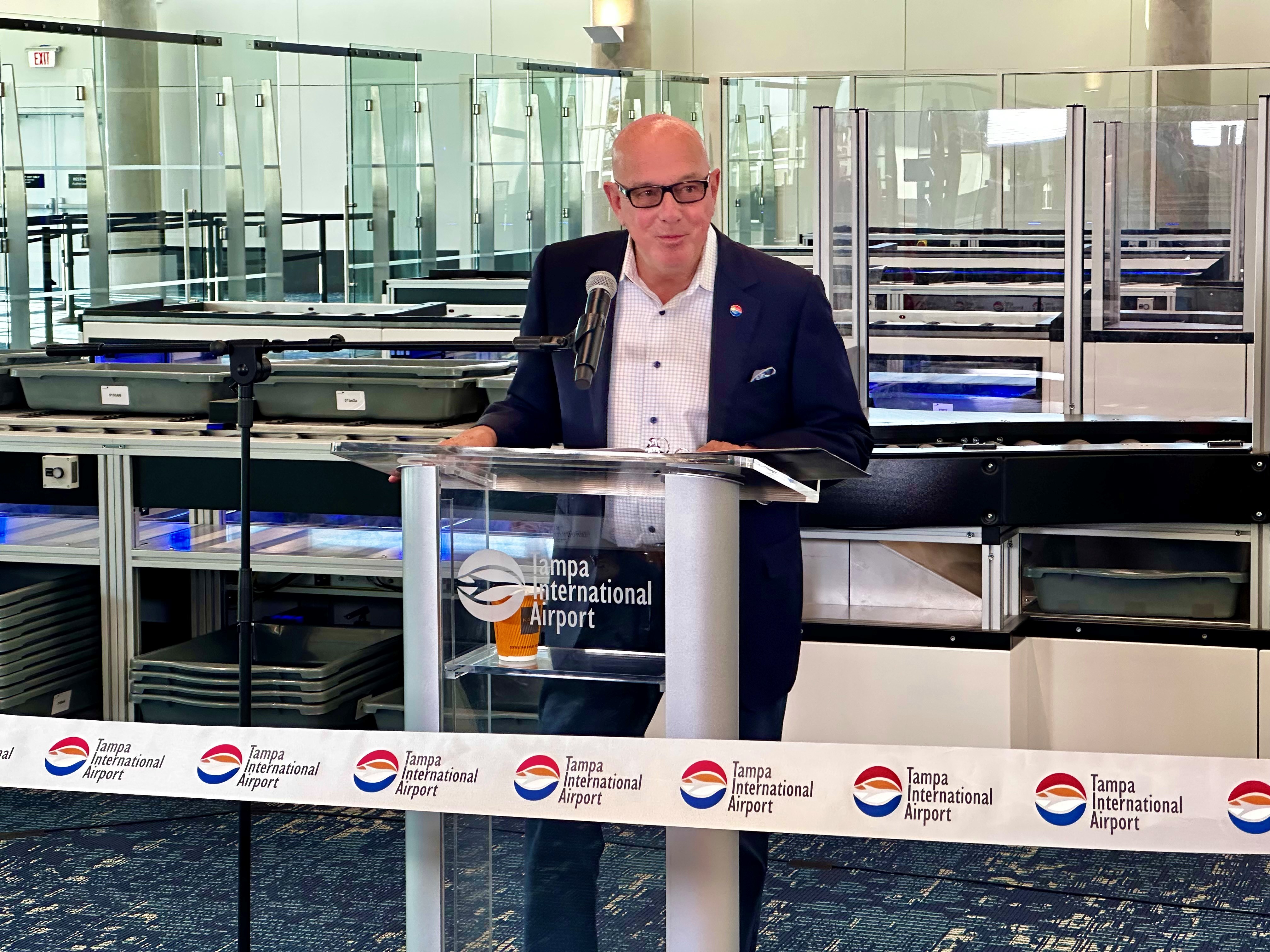 TPA holds ribbon-cutting ceremony for new Airside E security screening ...