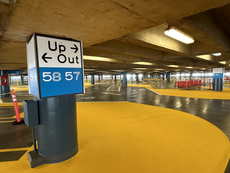 More parking available as TPA completes work in Short Term Garage
