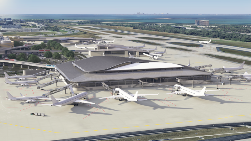 TPA releases new, full-color renderings of Airside D TPA releases new, full-color renderings of Airside D