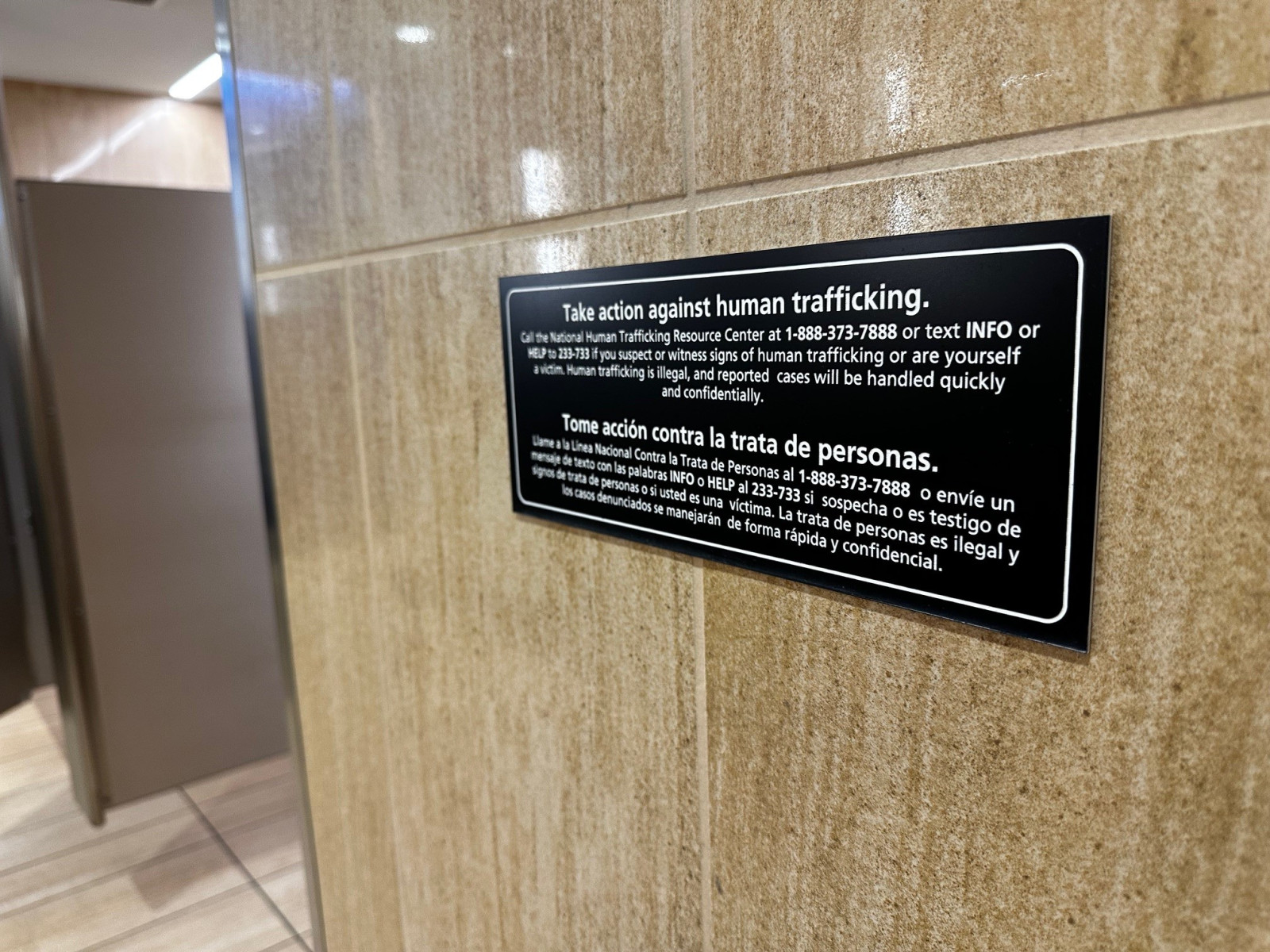 Airport Police work to spread awareness for Human Trafficking ...