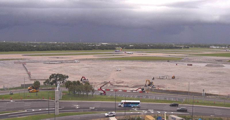 Work ramps up on TPA's Airside D