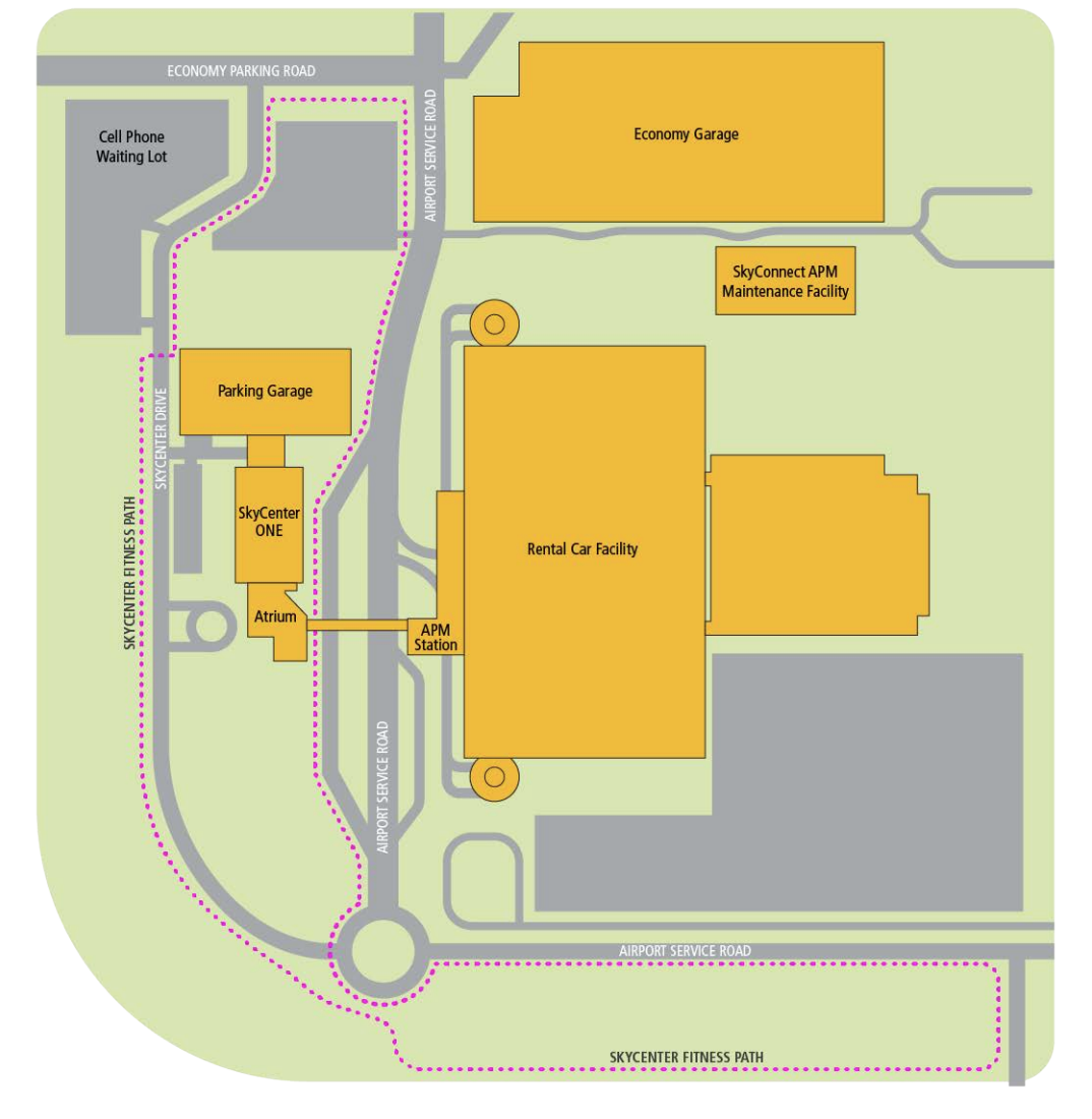 TPA Bicycle and Walking Path Map