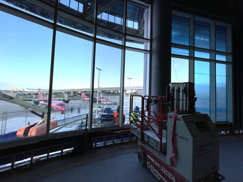 Security checkpoint project continues to grow at Airsides A and E