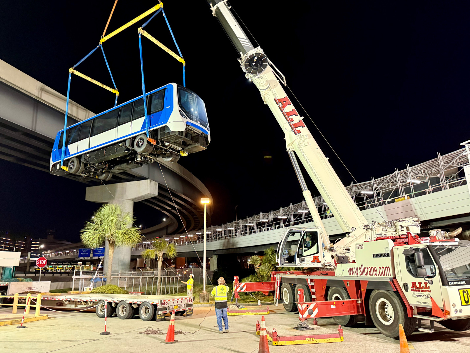 New Blue shuttles arrive at TPA’s Airside A