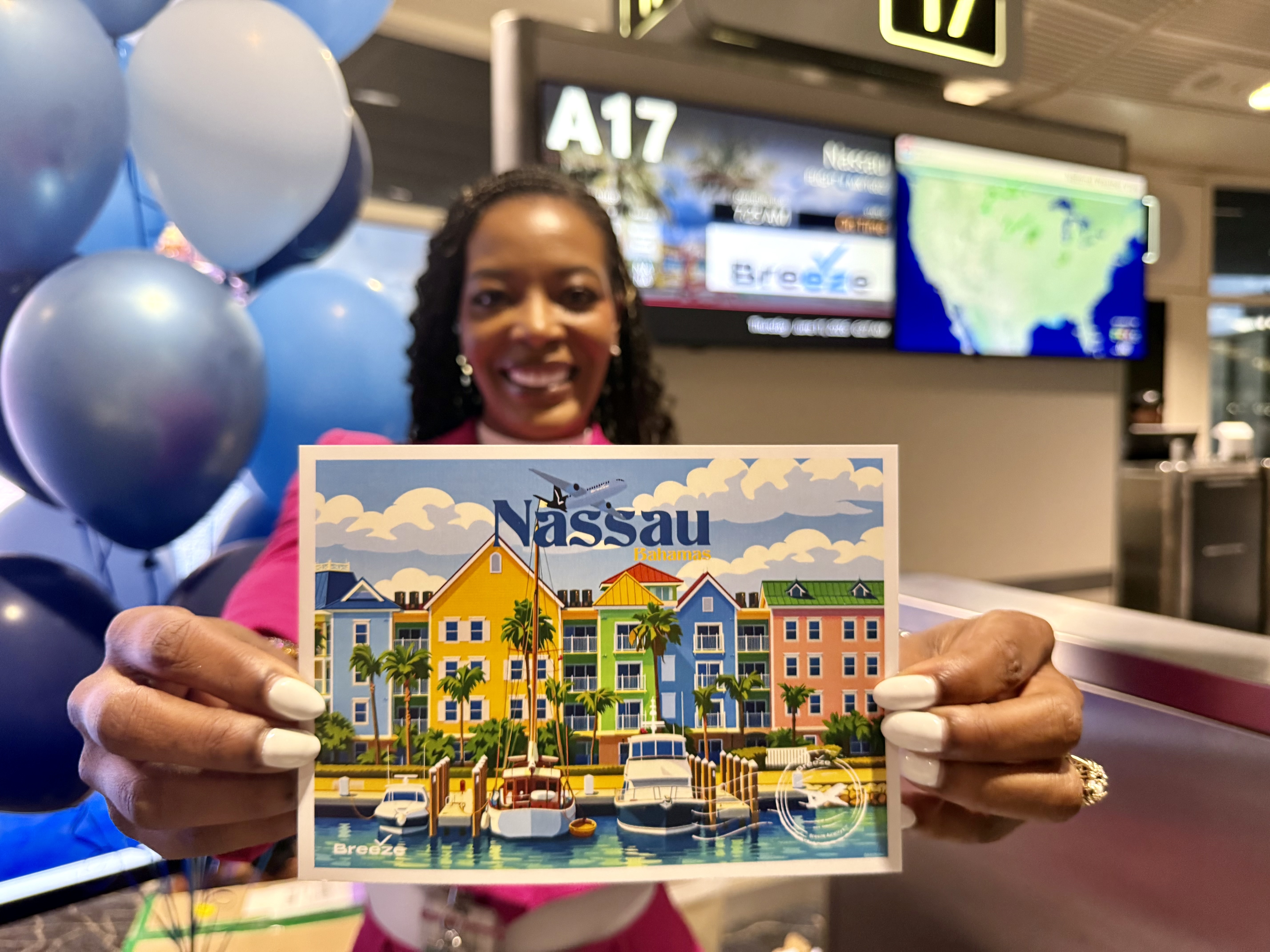 Breeze launches its first international nonstop flight from TPA to Nassau
