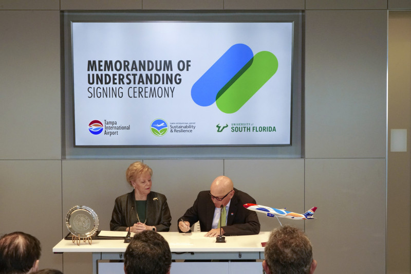 TPA and USF sign MOU to enhance collaboration and partnership opportunities