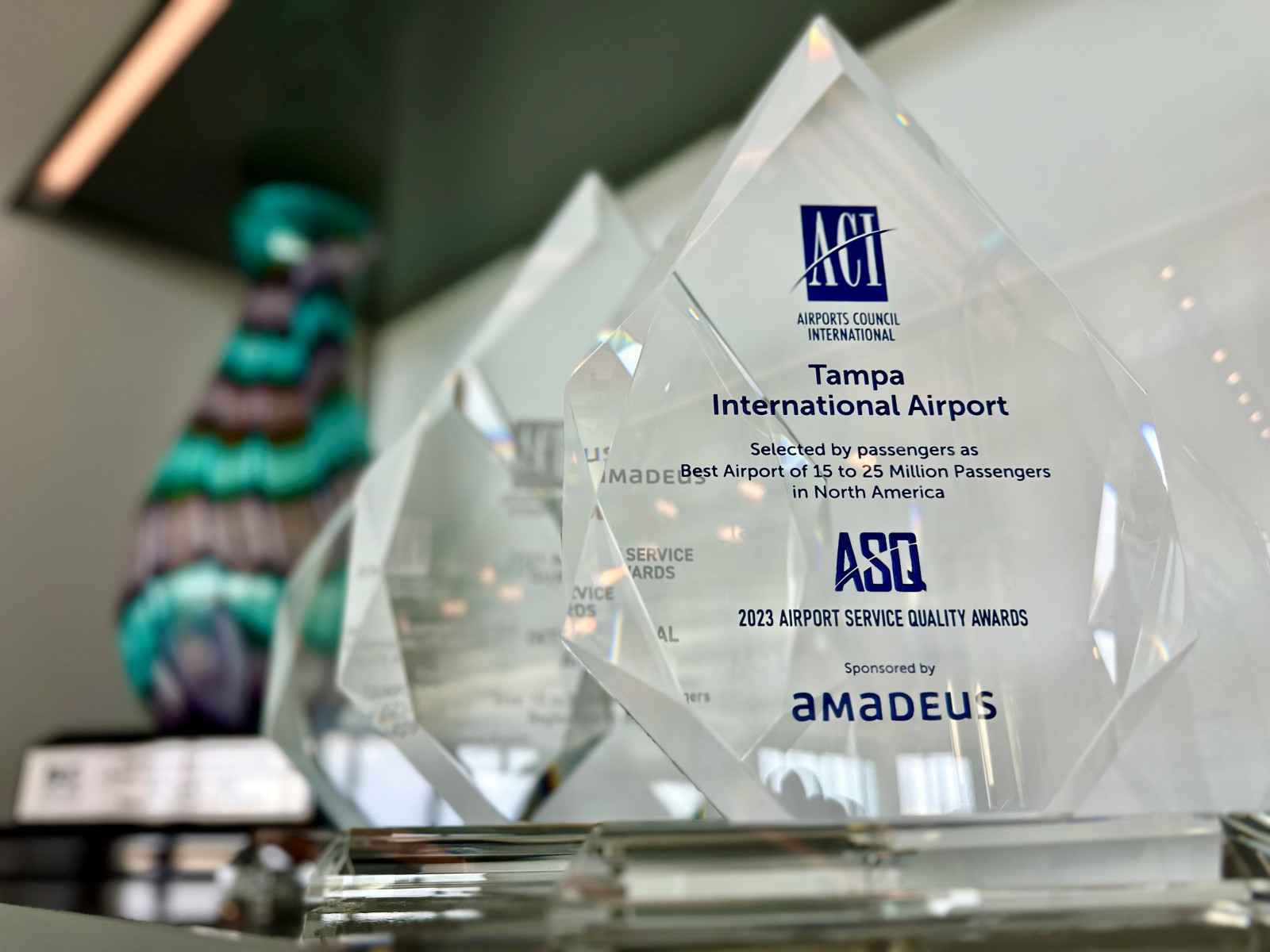 TPA earns #1 ranking in industry benchmarking Airport Service Quality ...