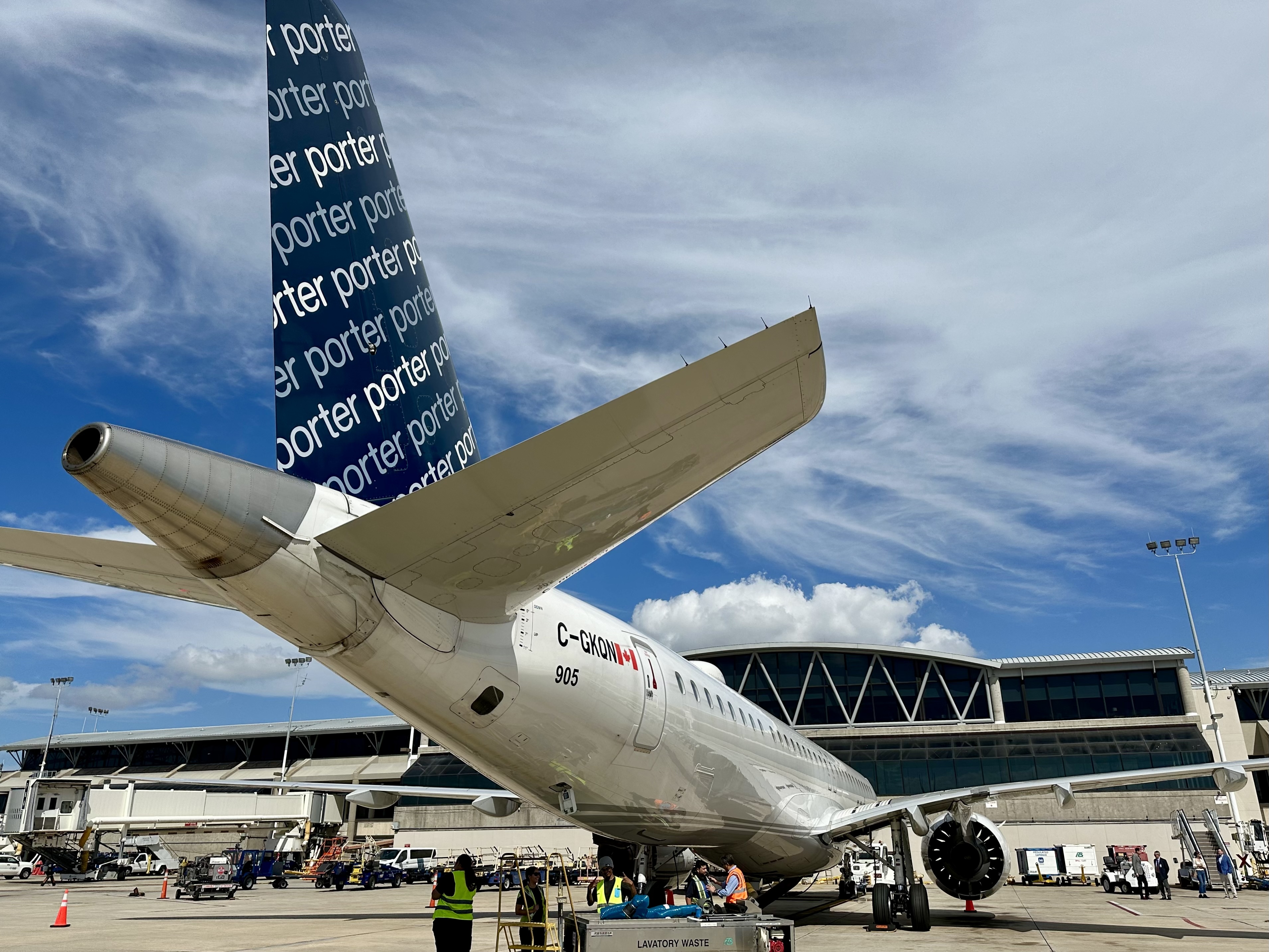 Porter increases seasonal service to Canada from TPA